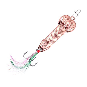 NUOBESTY Fishing Tackle 1 Pc Simulation Metal Fishing Bait Lifelike Lures Fishing Bait with Hooks Artificial Water Lures Fishing Tool Bait Treble Hook Swimbaits Hook Freshwater Zinc Alloy