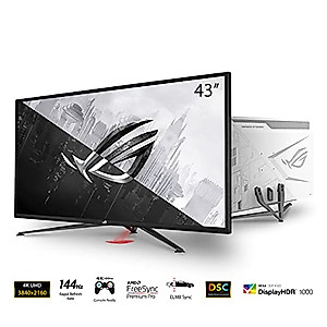 ASUS 43" 4K 144Hz 1ms Gaming Monitor - ROG Strix, HDR1000, FreeSync Premium Pro