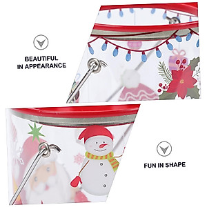 NOLITOY 8pcs Portable Cylinder Cookie Boxes Plastic Cookie Jar Sealed Containers for Food Pantry Sugar Jars Christmas Biscuit Tins Tinplate Lid Canister for Candy Mini Pvc