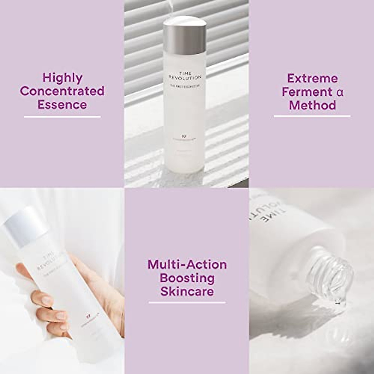 MISSHA TIME Revolution The First Essence Face Serum (5th Gen) 150ml - Face Serum That Moisturizes and Smoothes The Skin Creating A Clean Base