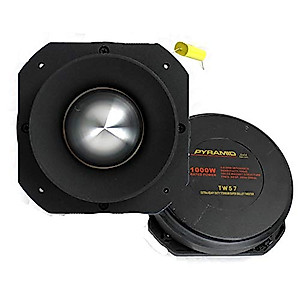 Pyramid PRO TW57 3" 4000W Titanium Car Audio Dome Bullet Super Tweeters