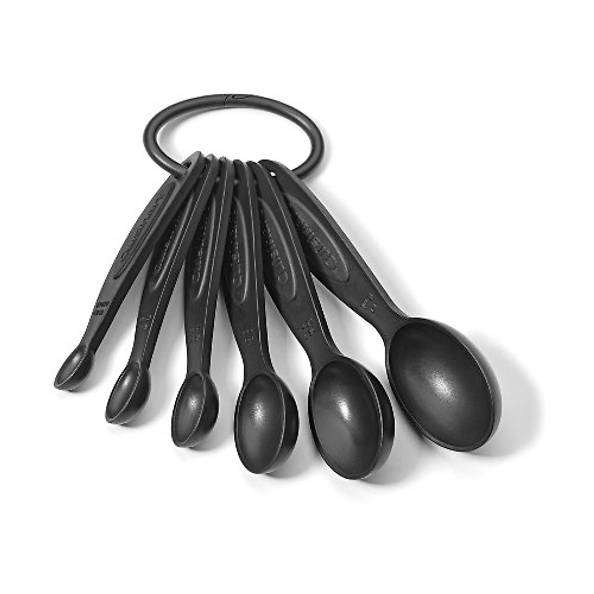 Cuisinart CTG-00-MP Measuring Spoons, Set of 6 , Black