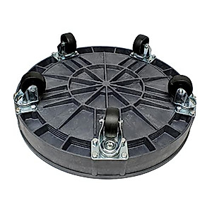 BISupply Plastic 30 55 Gal Drum Dolly Barrel Cart Barrel Dolly for 55 Gallon Drum Dolly 55 Gallon 30 Gallon Drum Dolly