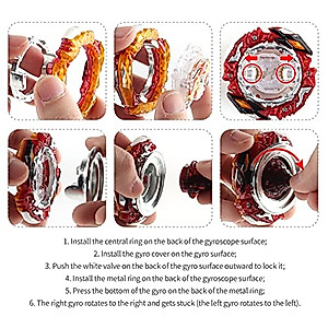 Battling Tops Burst B-205 Gyro Toys for Kids with Launcher (B-205)