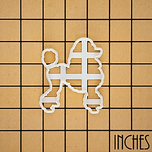 Poodle Silhouette cookie cutter, 1 piece - Bakerlogy