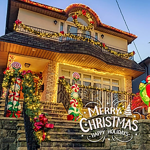 Fiee 39FT 100LED Warm White String Lights Indoor, 8 Modes Connectable Christmas Lights Outdoor Waterproof, 30V Plug in Christmas String Lights for Indoor Bedroom Christmas Garden Party Patio Decor