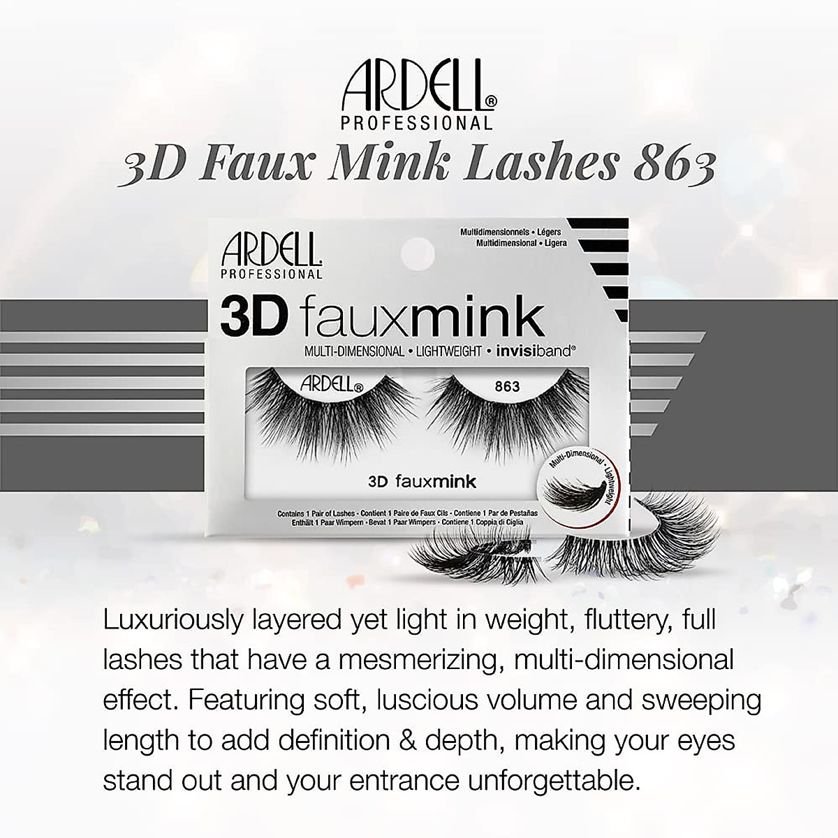 Ardell 3D Faux Mink Lashes 863