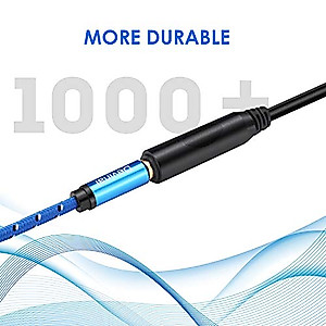 Devinal 6.35mm 1/4" inch Stereo Plug Male to 1/4 Female Stereo Headphone Guitar Extension Cable Cord, Gold Plated Audio Cable Stereo Extender, 10 feet (3 M)