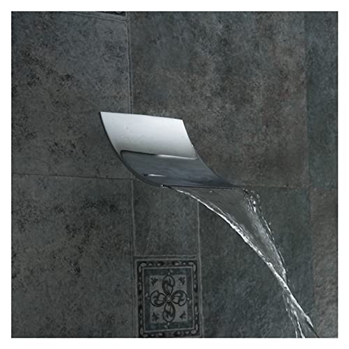 TOCOCO Bathroom Faucet Accessories Basin Faucet Spouts Shower Faucet Spouts LT-304-2 (Color : 304-2BLACK)