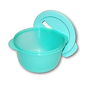 Tupperware (1) Crystalwave Microwave Container 8.5 Cups Blue