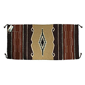 Onyx Arrow Southwest Décor Area Rug, 20 x 40 Inches, Pueblo Pattern Tan/Brown