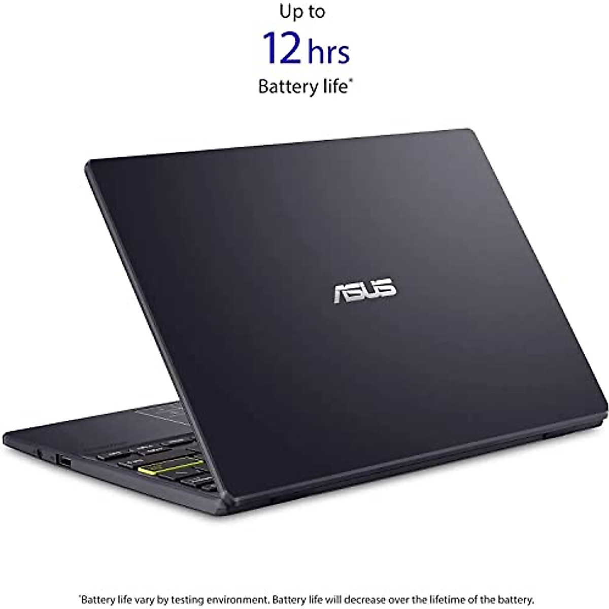 ASUS 2023 Newest Laptop, 11.6 Inch Display, Intel Dual-Core Processor, 4GB RAM, 256GB SSD + 64GB eMMC, Intel UHD Graphics, Bluetooth, Webcam, Windows 11 Home in S Mode, Star Black