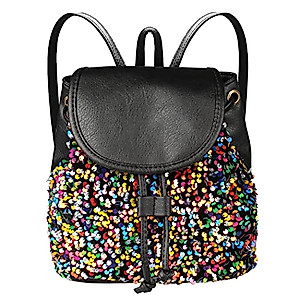 yisi girls mini toddler Flip sequin cute little backpacks teens chool glitter bookbags purses for women kids small gifts