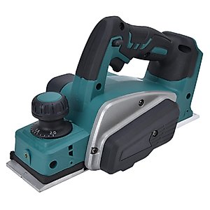 Electric Hand Planer, Cordless 3-1/4" Wood Planer with 2mm Adjustable Planing Depth, 15000r/min Handheld Power Hand Planer for Woodworking, Trimming, Wood Planing, Surface Smoothing