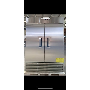 54" two door commercial stainless steel fridge NSf/ETL