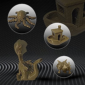 WYZworks PLA 1.75mm [ Military Olive Green ] Premium Thermoplastic Polylactic Acid 3D Printer Filament - Dimensional Accuracy +/- 0.05mm 1kg / 2.2lb + [ Multiple Color Options Available ]