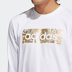 adidas Liquid Foil Long Sleeve Tee White 2XL