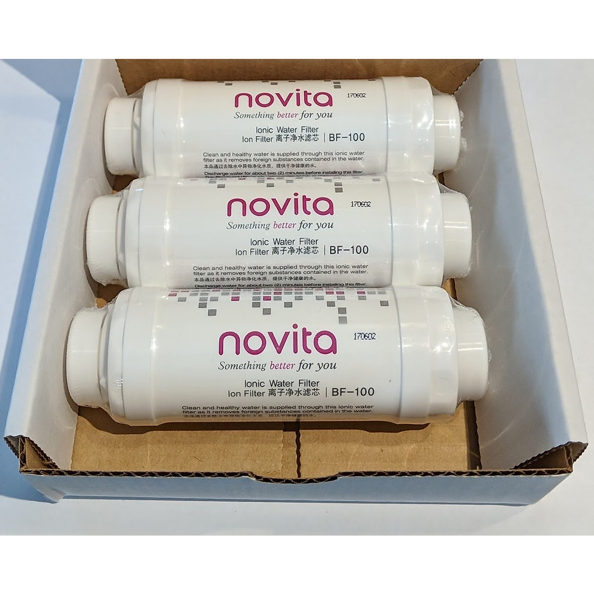 Kohler Novita Bidet Ionic Water Filter - 3 Pack
