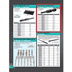 HHIP 5000-0140 14.00 mm 1/2" Silver and Demming Drill