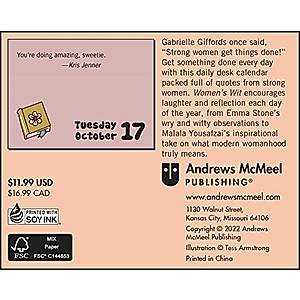 Women's Wit 2023 Mini Day-to-Day Calendar