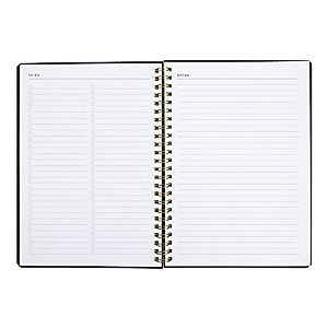 Letts Celebrate Weekly/Monthly Planner, 12 Months, January to December, 2024, Gold Twin-Wire Binding, A5 Size, 8.25" x 5.875", Multilingual, Grey (C082184-24)