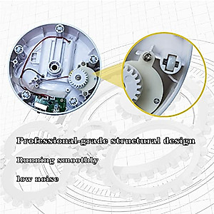 Motorized Rotating Display Stand for Epoxy Glitter Tumbler,360 Degree Automatic Mute Rotating Turntable for Photography Products Display,Live Video Show,Tumbler Supplies Spinner,Jewelry,Models,Battery