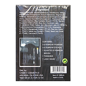 Cameo Perfect Brow Makeup, Dark Brown