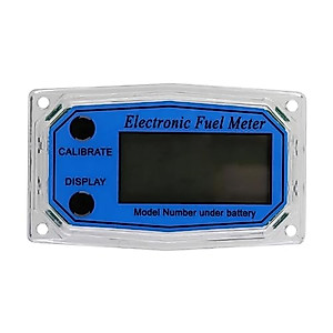 Flow Meter Flow Meter Meter Display Chip Electronic Digital Flowmeter Liquid Water Meter Fuel Meter Gas Die Sel Fuel High Stability and Convenient Operation