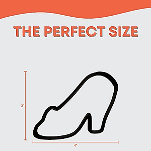 Glass Slipper Cookie Cutter with Easy to Push Design, for Baby Shower, Work Events, and Birthday Celebrations (3 inch)