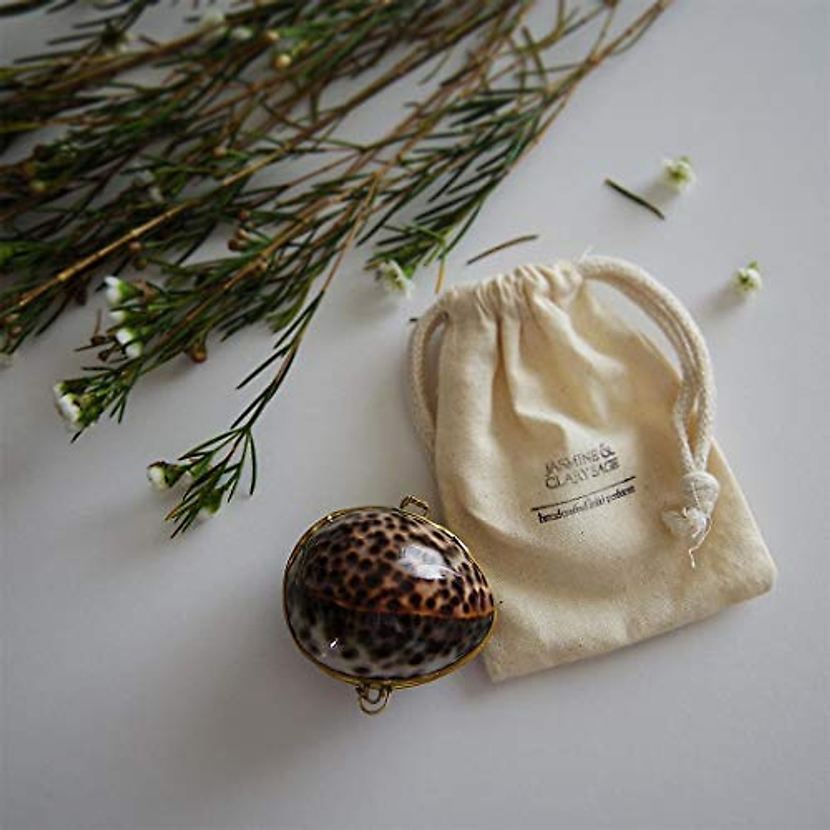 Roots Rose Radish Solid Perfume - Jasmine & Clary Sage Fragrance All Natural & Organic (.75oz)