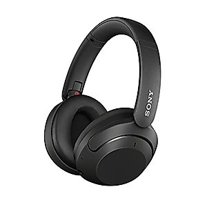 Sony WH-XB910N EXTRA BASS Noise Cancelling Headphones, Wireless Bluetooth Over the Ear Headset with Microphone and Alexa Voice Control (Renewed)