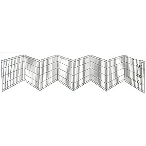 Pet Trex 24" Exercise Playpen for Dogs Eight 24" x 24" High Panels with Gate