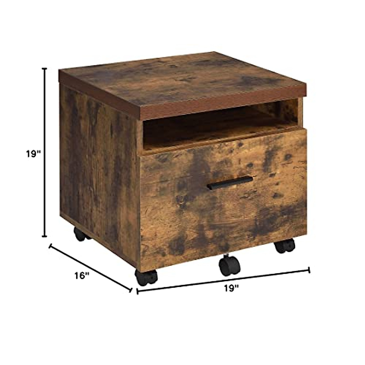 ACME Bob File Cabinet - 92398 - Weathered Oak