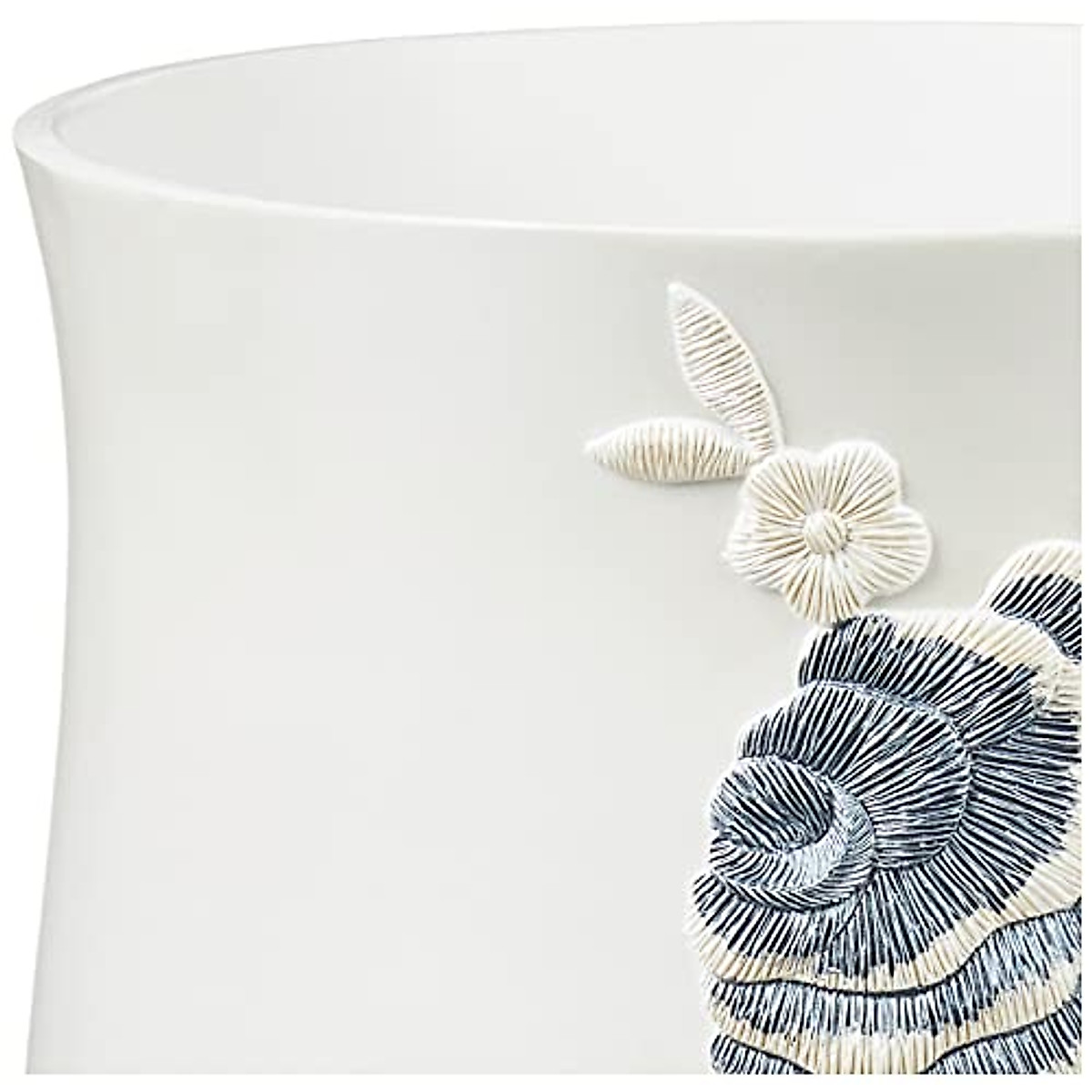 Popular Bath 971224 Blossom Rose, Waste Basket, Blue