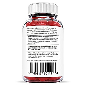 Justified Laboratories Total ACV Heath Keto Gummies 1000MG with Pomegranate Juice Beet Root B12 60 Ketos Gummys