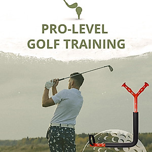 VeraDelaCruz Golf Swing Motion Trainer, Golf Swing Trainer - Golf Swing Training Aid - Golf Practice Posture Correction - Golf Practice Equipment - Golf Trainer - Golf Aids - Golf Gifts for Men