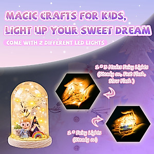 joypath Gifts for 4 5 6 7 8 Year Old Girls, DIY Night Light Toys for Girls Ages 4-6 6-9, Make Your Own Princess Crafts for Kids, Arts and Crafts Nightlight Birthday Christmas Gift for Girls