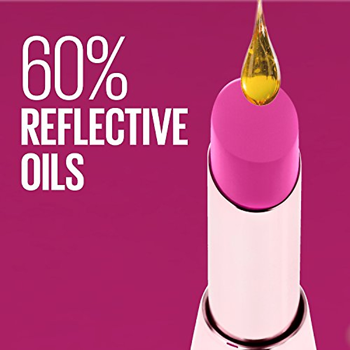 Maybelline New York Color Sensational Shine Compulsion Lipstick Makeup, Magenta Affair, 0.1 Ounce