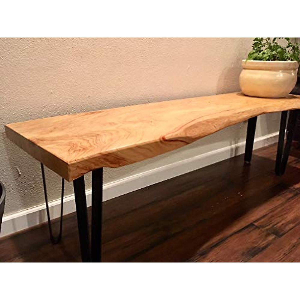 Hairpin Legs (Single Leg) (Size Ranges: 8" to 27") (1.5" Wide - 3/16" Thick Metal) U Shape Legs, U shape Legs, Coffee Table Legs, Furniture Legs, Bench Legs, Desk Leg, Industrial Modern, Home, DIY