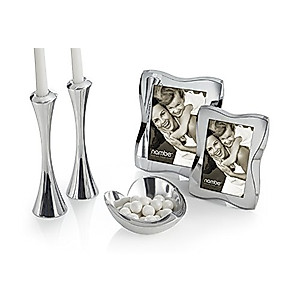 nambe Love Bowl Mini | Metal Heart Candy Bowl | Valentine’s Day Décor and Gift for Her | Heart Shaped Mirror Bowl | Decorative Bowl for Mantel, Entry Way, or Kitchen Counter