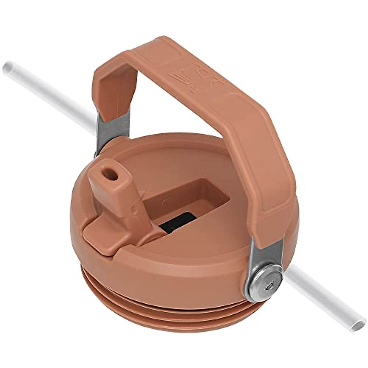 Stanley IceFlow Stainless Steel Tumbler with Straw - Vacuum Insulated Water Bottle for Home, Office or Car - Reusable Cup with Straw Leakproof Flip - Cold for 12 Hours or Iced for 2 Days (Ochre)