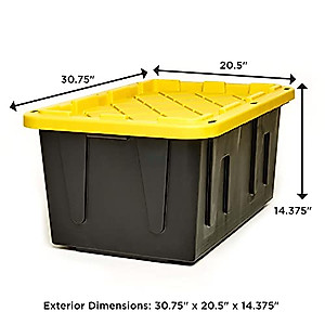 HOMZ Tough Durabilt Tote Box