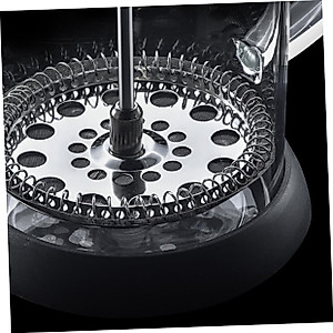 Garneck 1pc Heat Resistant Coffee Pot Household Tea Kettle Tea Brewer Pot Filter Teapot Coffee Filtration Teapot Manual Espresso Machines Press Tea Maker Convenient Coffee Pot Black