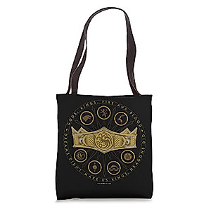 House of the Dragon God, Kings, Fire And Blood Tote Bag