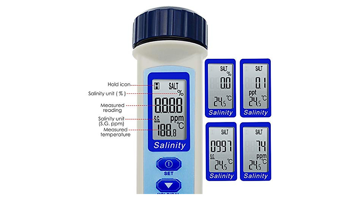 Salinity Tester Pen Type - Accurate Saltwater & Aquarium Measurement