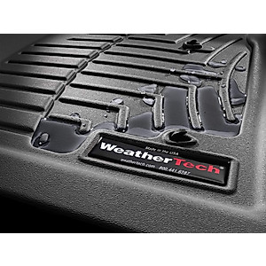 WeatherTech Custom Fit FloorLiners for Kia Sorento - 1st & 2nd Row (44770-1-2), Black