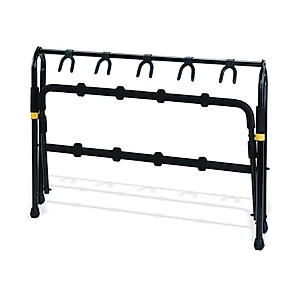 Hercules Stands GS525B 5 Space Guitar Rack Black