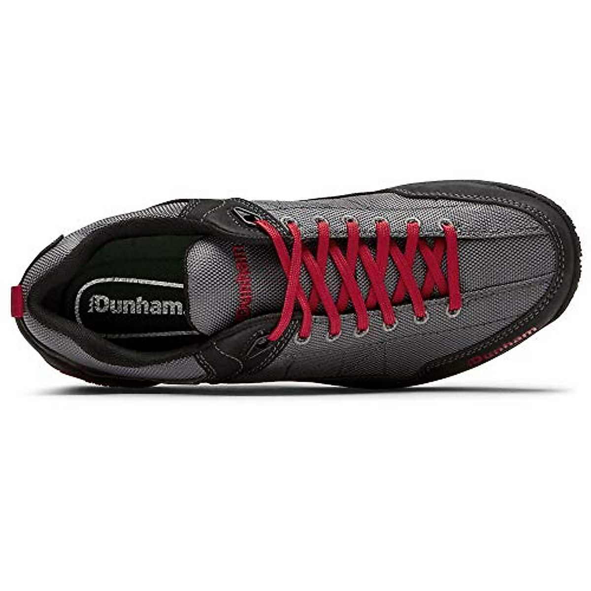 Dunham mens Cloud Plus Lace Up Oxford, Grey, 13 X-Wide US