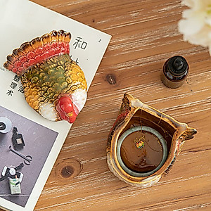 YINYUEDAO Ceramic Jewelry Organizer - Jewelry Tray, Decorative Bowl, Ring Dish for Rings, Earrings, Necklaces, Bracelets, Watches, Keys, Cell Phones - Holiday Gift for Women's Friends and Mothers
