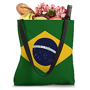 Brazil Flag Tote Bag Gift Brazil Pride Gifts Idea Tote Bag